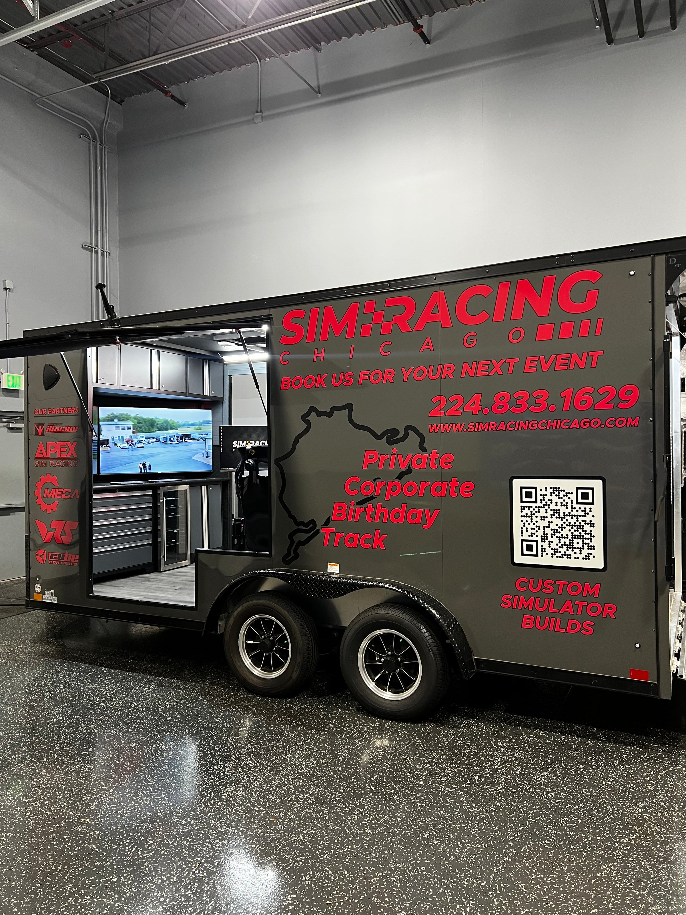 Mobile Sim Trailer – Sim Racing Chicago